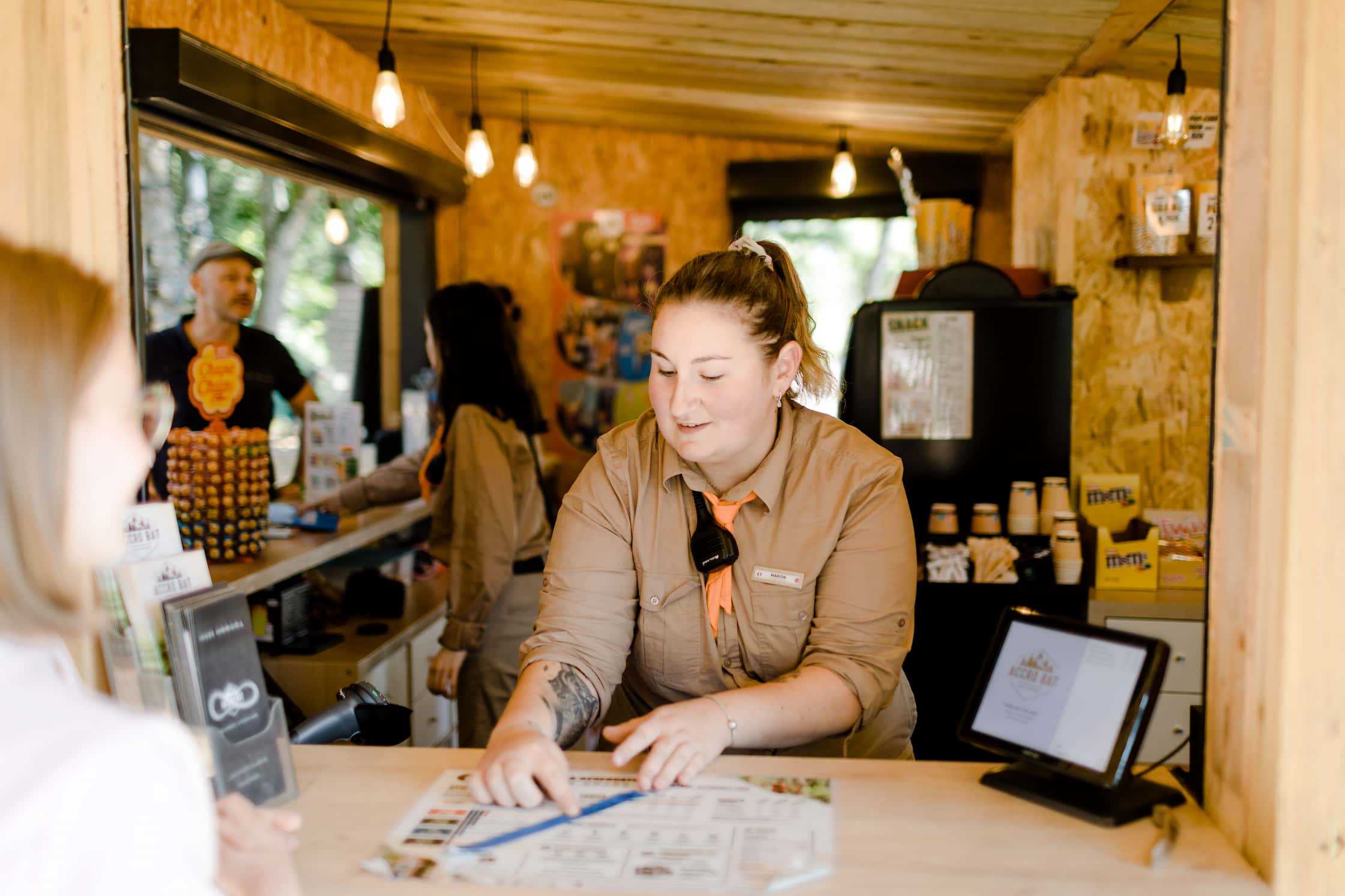 Profitez des services dans le parc d'accrobranche Expéria Park Lorient
